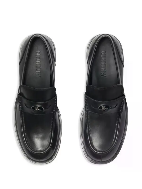 Burberry Equestrian Knight Loafers