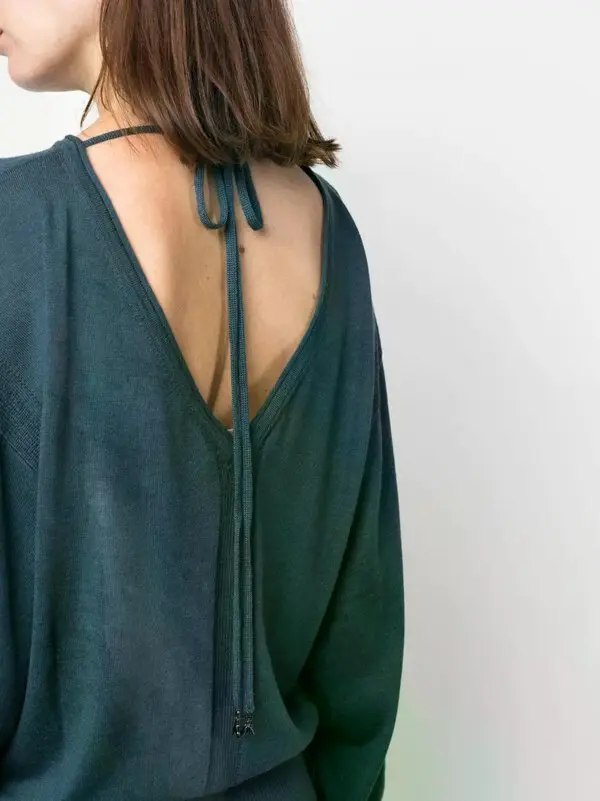Patrizia Pepe Boat-neck Long-sleeve Top