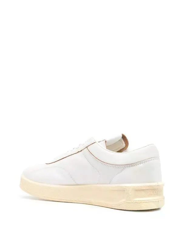 JIL SANDER Lace-up Leather Sneakers