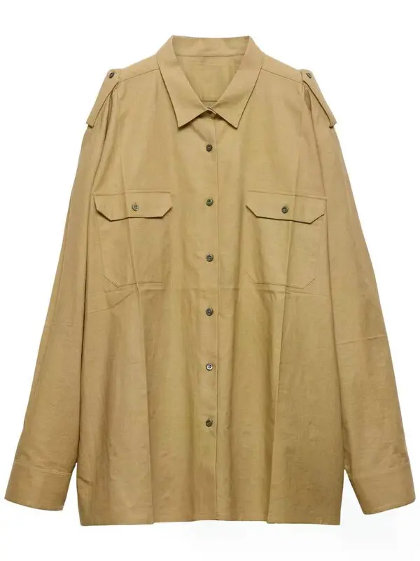 Prada Oversized Cotton Shirt