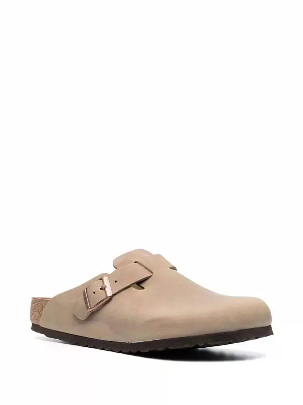 BIRKENSTOCK Buckled Leather Loafers