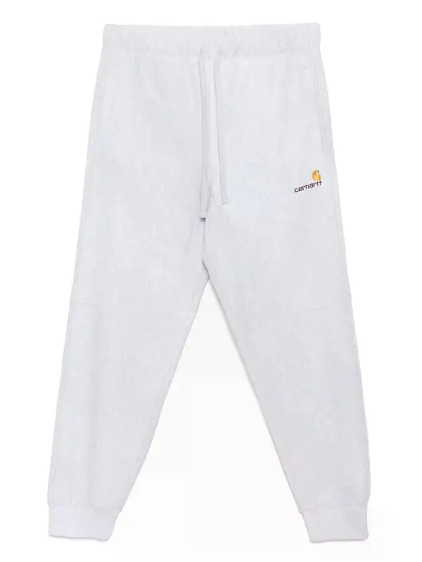 Carhartt Work In Progress Script Jogging Pants - Grey