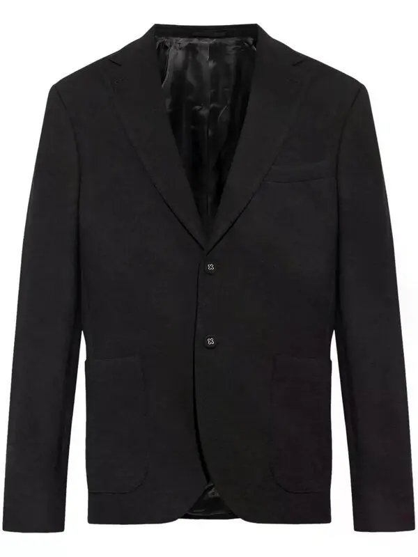 Officine Générale Single-breasted Blazer - Black