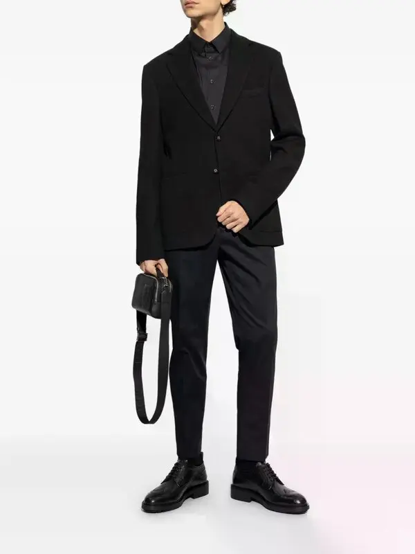 Officine Générale Single-breasted Blazer - Black