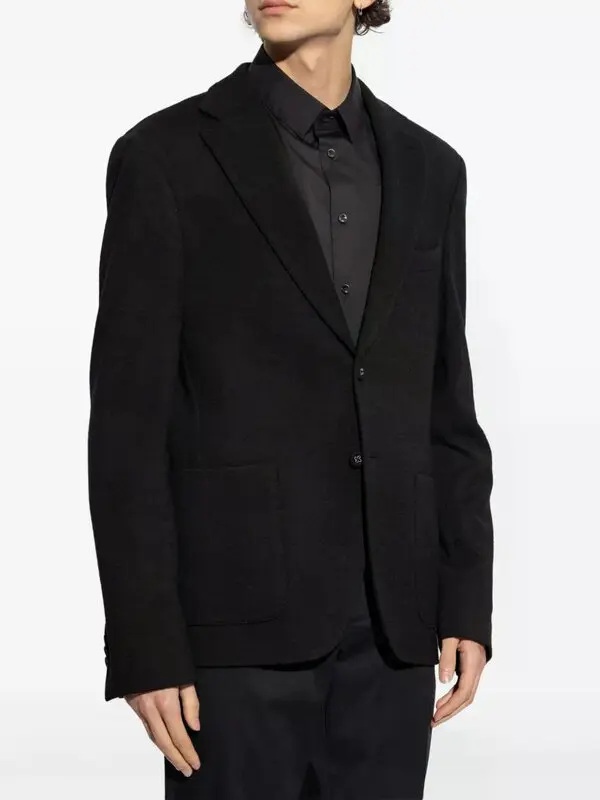 Officine Générale Single-breasted Blazer - Black