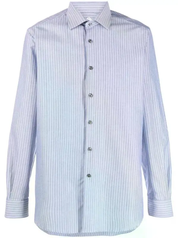 Pal Zileri Pinstripe Cotton Shirt