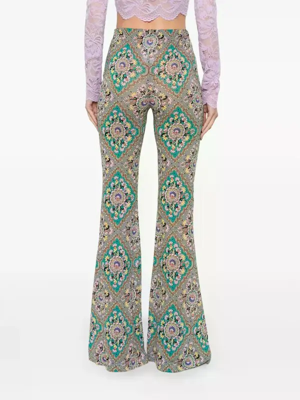 Etro Floral-print Trousers