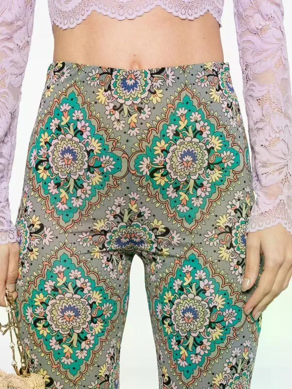 Etro Floral-print Trousers