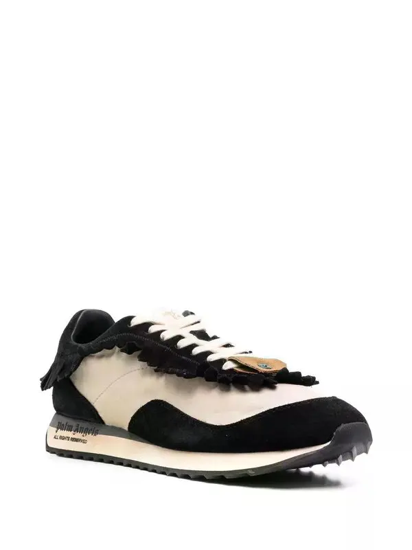 Palm Angels Fringe Low-top Sneakers - Black