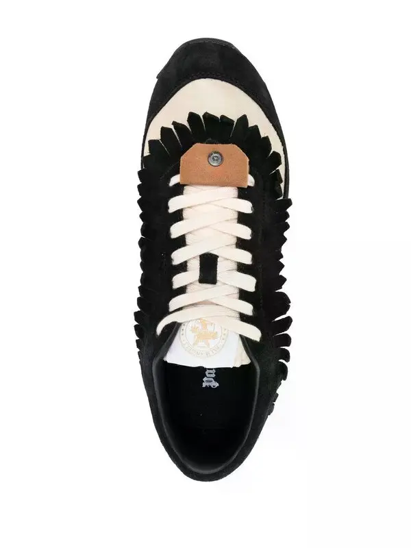 Palm Angels Fringe Low-top Sneakers - Black