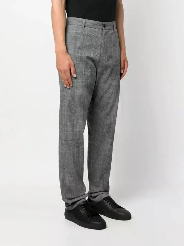 Aspesi Plaid Tailored Trousers
