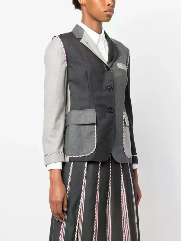 Thom Browne Unconstructed Funmix Wool Blazer