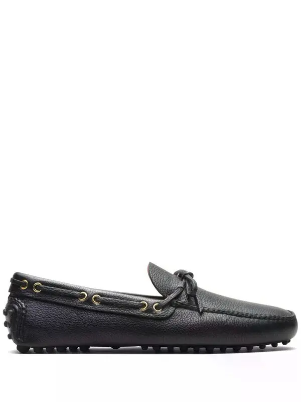 Car Shoe Lace-up Leather Boat Shoes