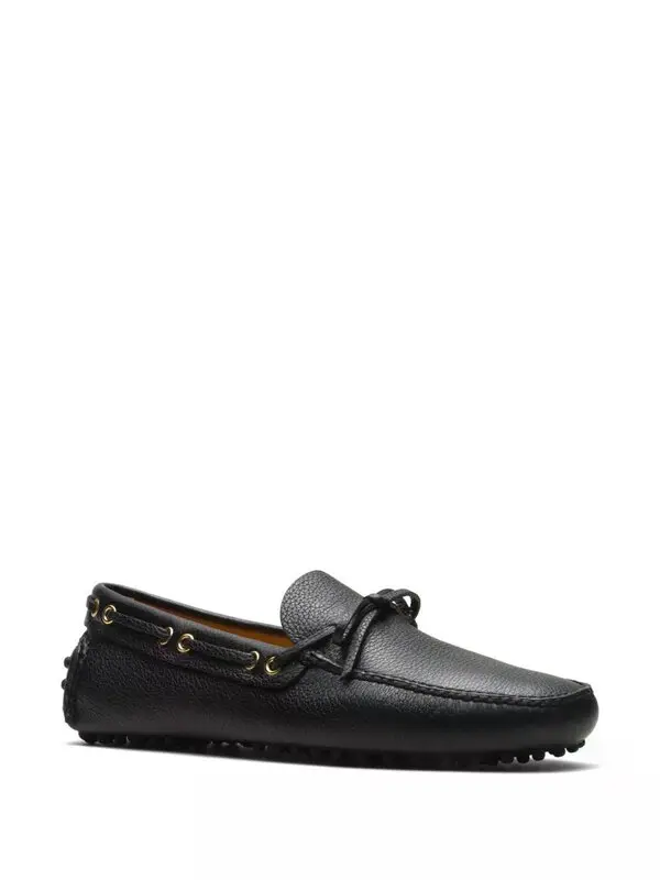 Car Shoe Lace-up Leather Boat Shoes