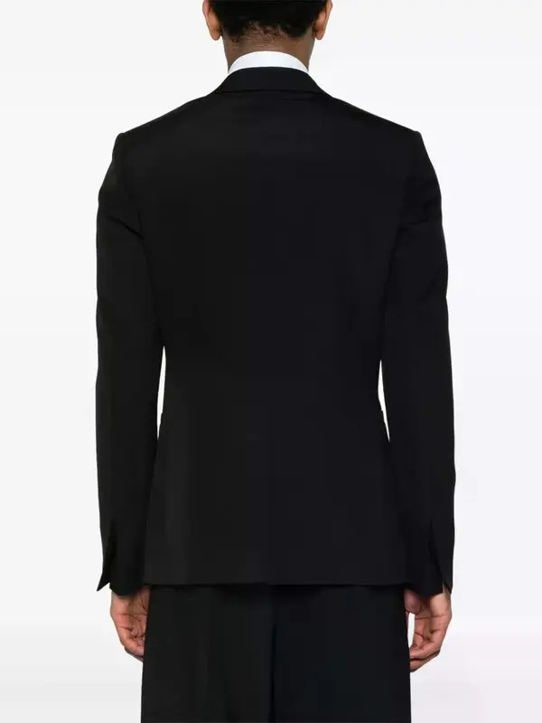 Givenchy Logo-plaque Wool Blazer