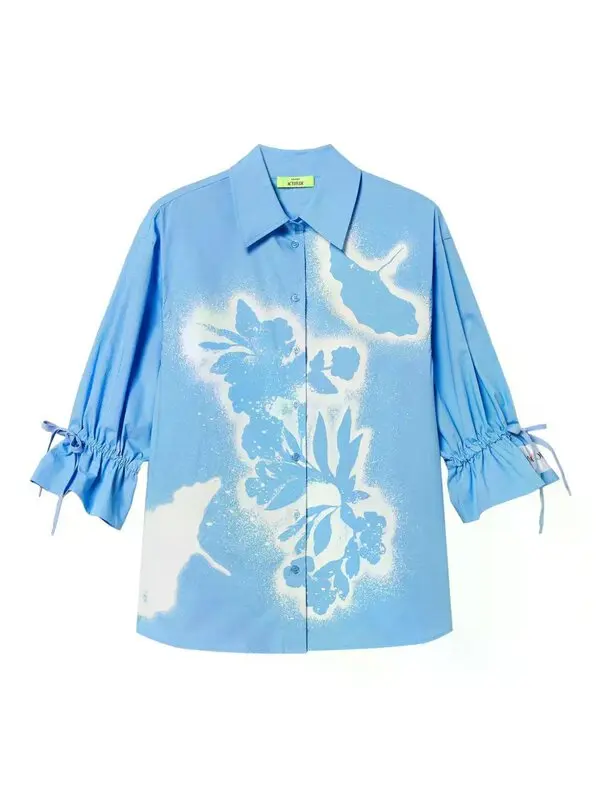 TWINSET Spray-paint Effect Shirt