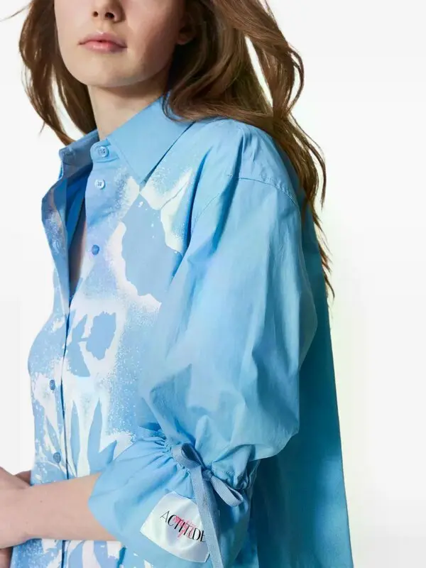 TWINSET Spray-paint Effect Shirt