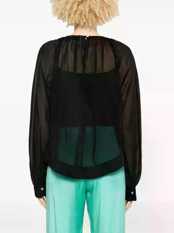 FORTE_FORTE Bead-embellished Blouse