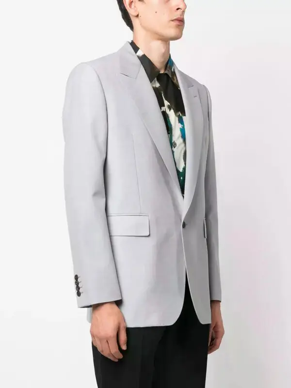 Alexander McQueen Peak-lapels Single-breasted Blazer