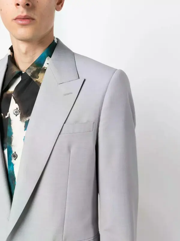 Alexander McQueen Peak-lapels Single-breasted Blazer