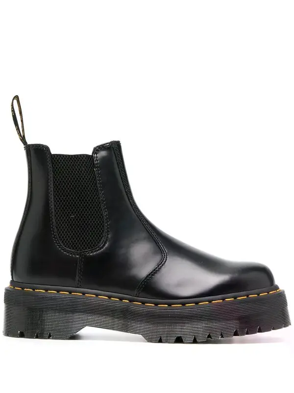 Dr. Martens Chunky-sole Ankle Boots - Black