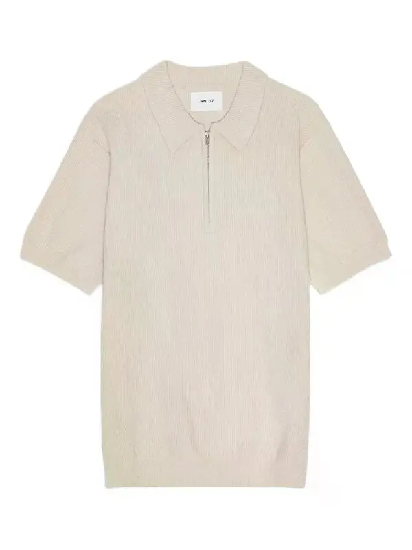 Nn07 Danny Polo Top - Neutrals