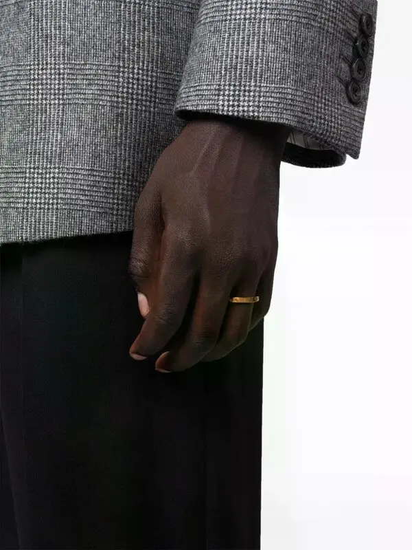 Versace Greek Key Band Ring