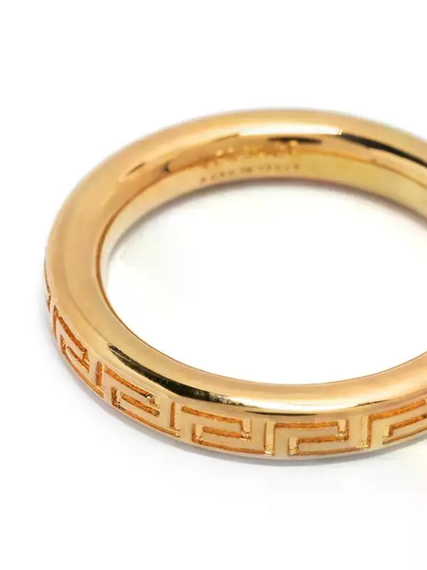 Versace Greek Key Band Ring