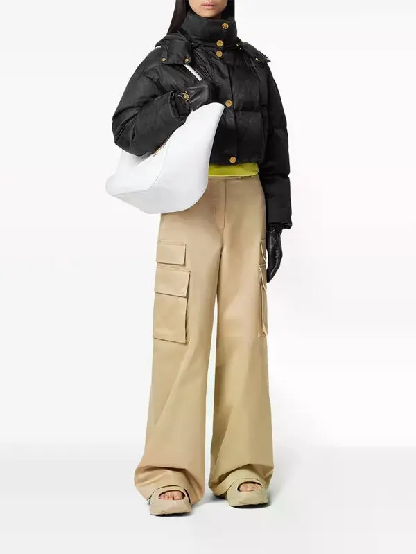 Versace High-waist Wide-leg Trousers