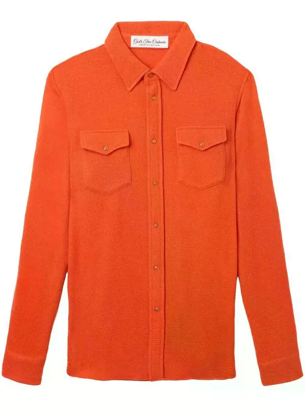 GOD'S TRUE CASHMERE Knitted Shirt - Red