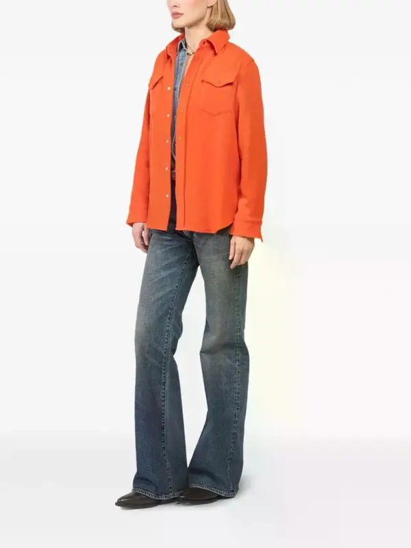 GOD'S TRUE CASHMERE Knitted Shirt - Red
