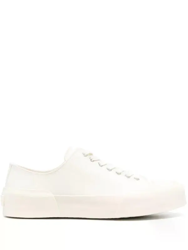 JIL SANDER Lace-up Low-top Sneakers - Neutrals