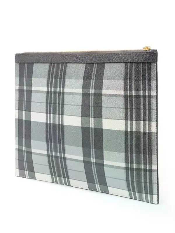 Thom Browne Grosgrain-loop Trim Clutch Bag