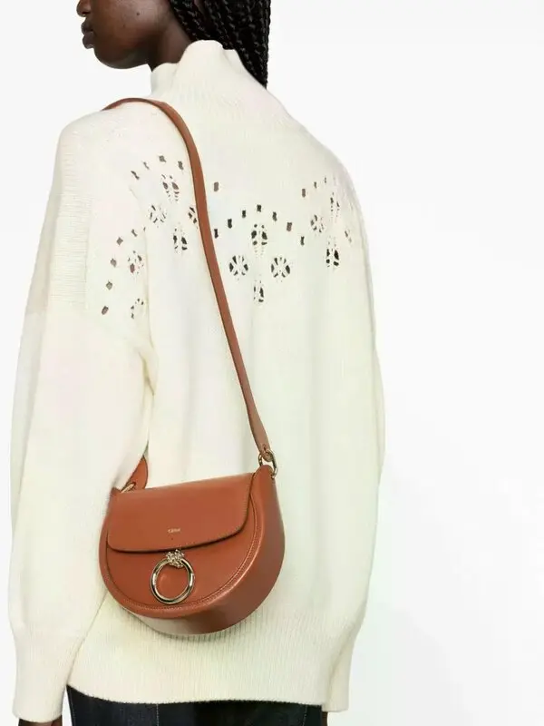 Chloé Small Arlene Crossbody Bag - Brown