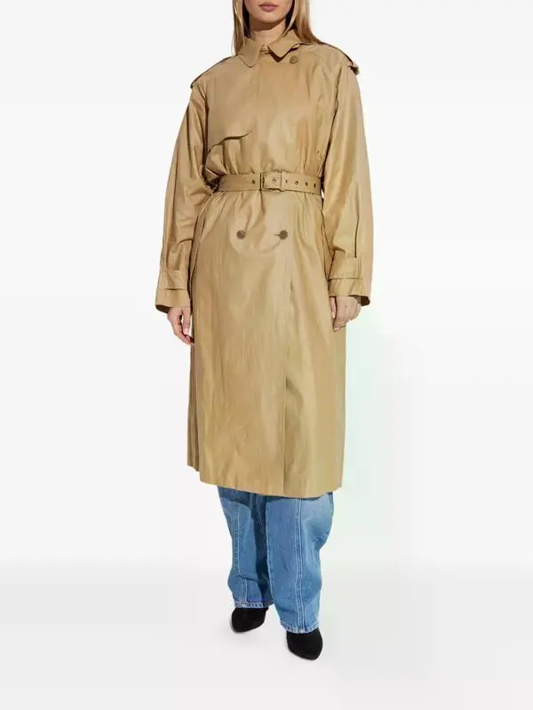 Isabel Marant Étoile Belted Double-breasted Trench Coat