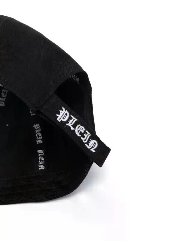 Philipp Plein Baseball Cap With Logo Patch
