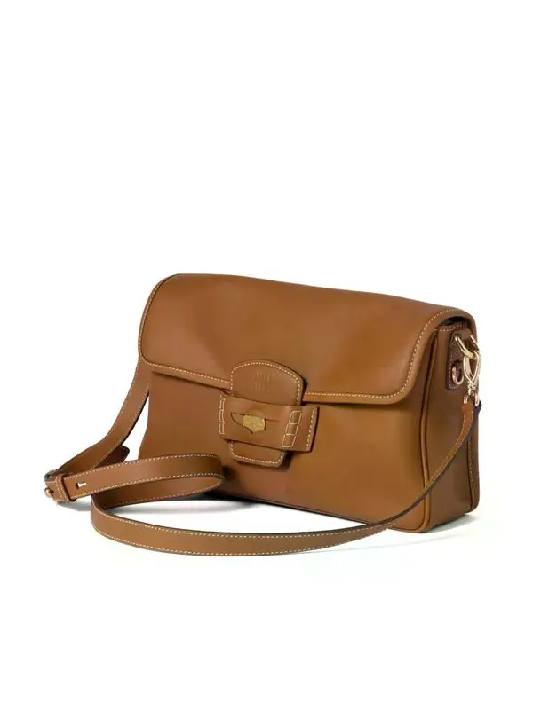 Miu Miu Penny Shoulder Bag - Brown