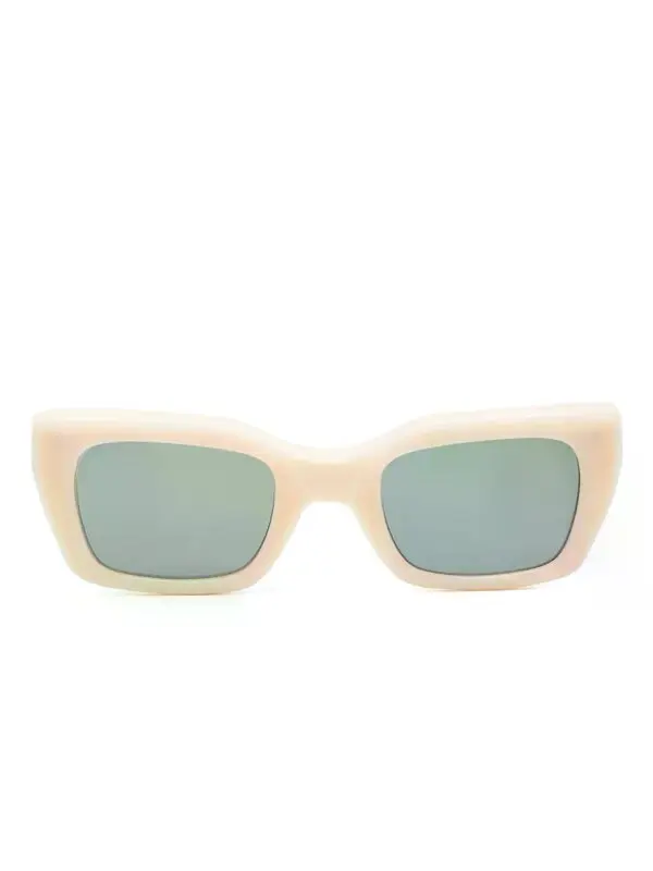 Undercover Square-frame Sunglasses - Neutrals