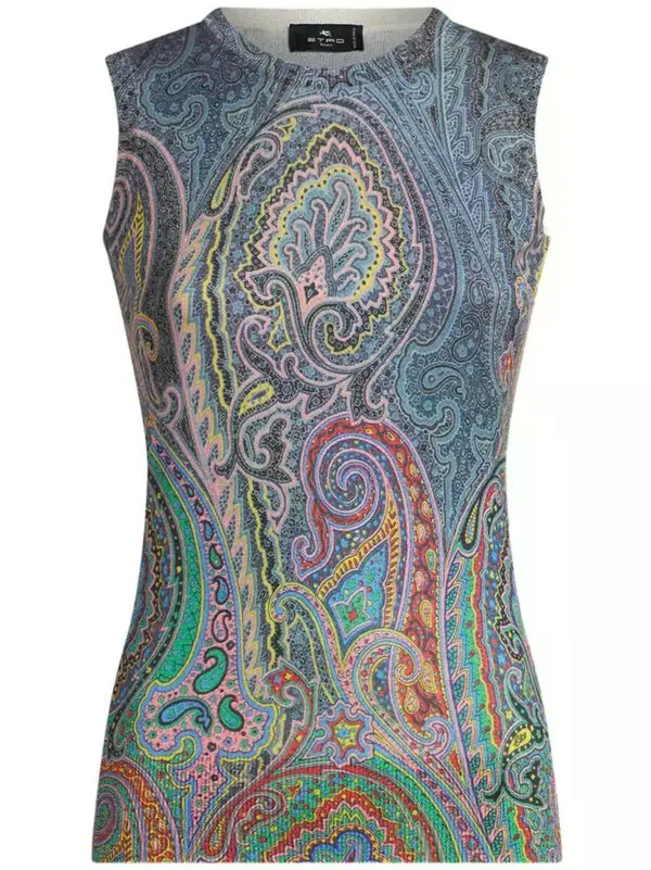 Etro Paisley-print Top