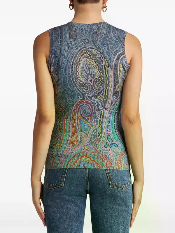 Etro Paisley-print Top