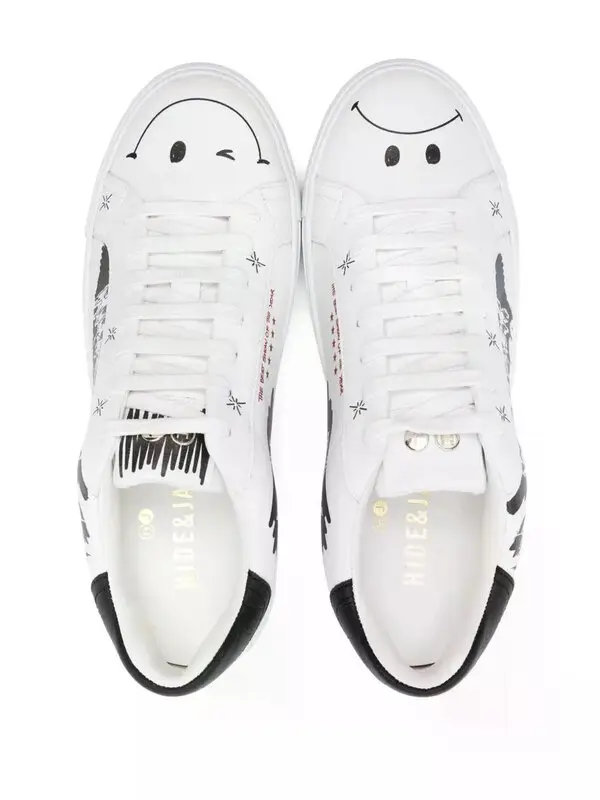 HIDE&JACK Essence Sketch Sneakers - White