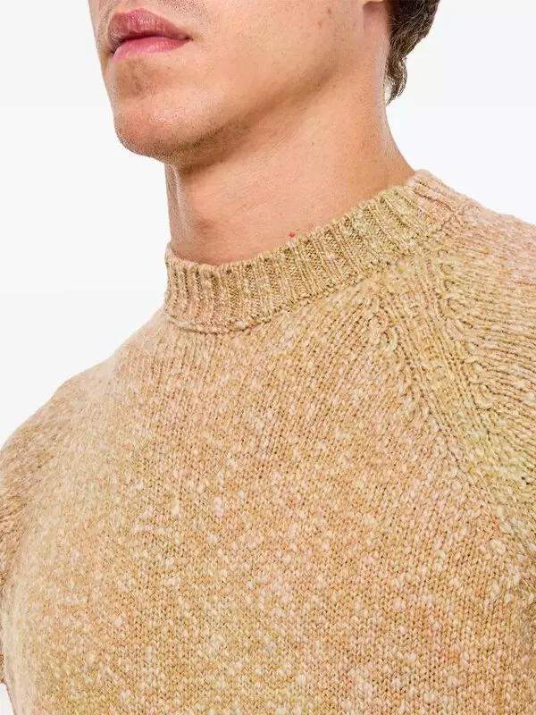 DRUMOHR Wool Crew Neck Sweater - Neutrals