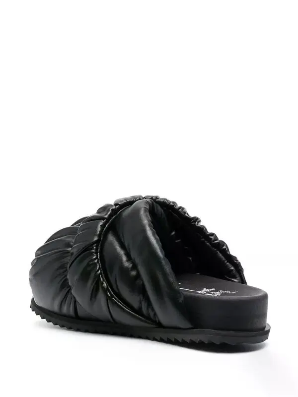 YUME YUME Shirred-strap Tent Sandals