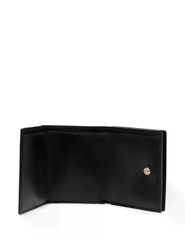 JIL SANDER Tri-fold Leather Wallet