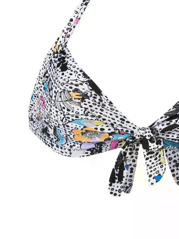 AMIR SLAMA Graphic-print Bikini Set