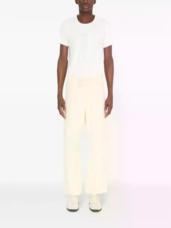 MAISON MARGIELA Four-stitch Logo Track Pants - Neutrals