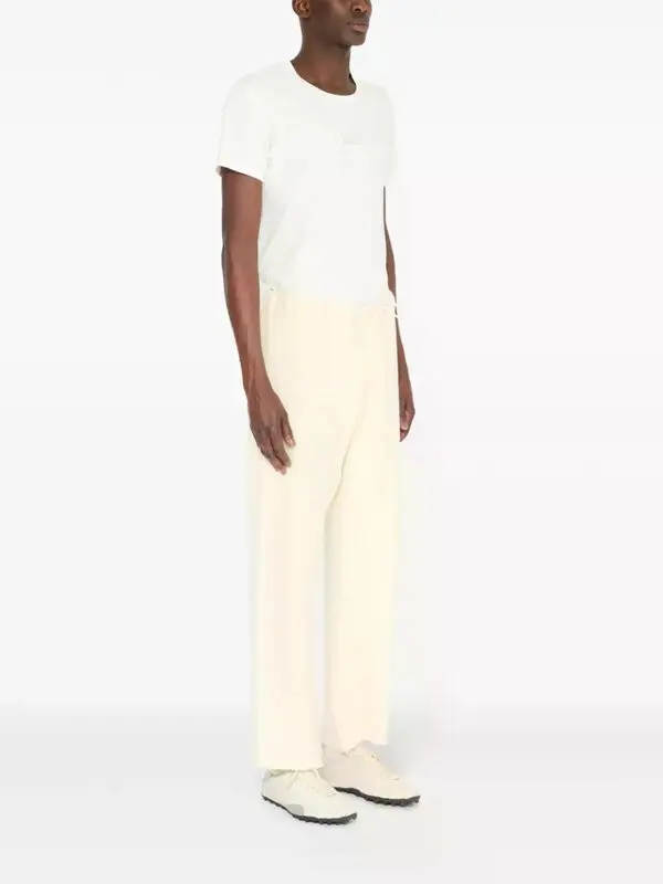 MAISON MARGIELA Four-stitch Logo Track Pants - Neutrals