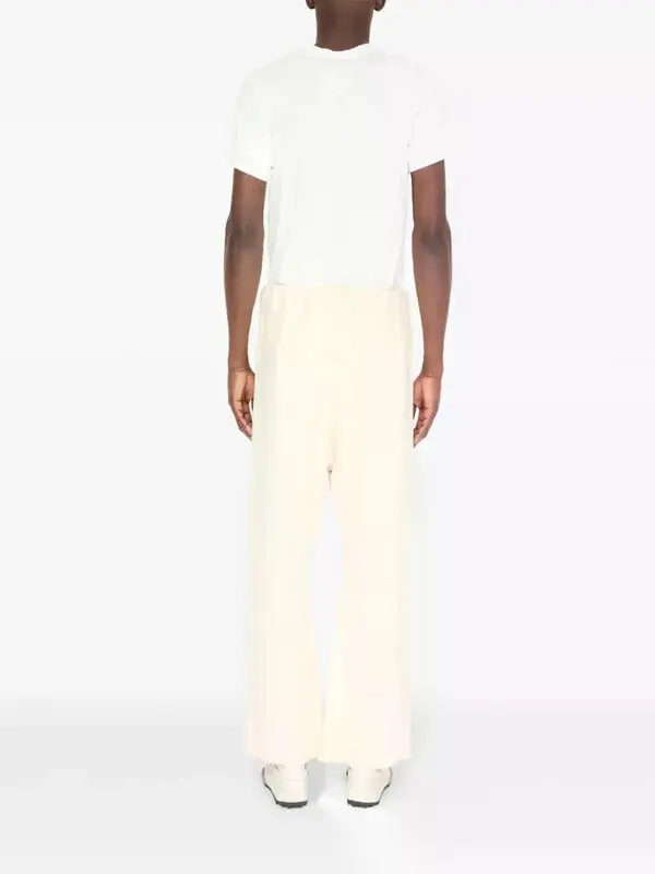 MAISON MARGIELA Four-stitch Logo Track Pants - Neutrals