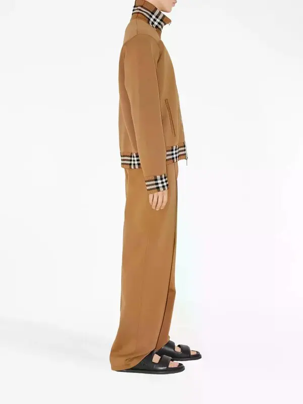 Burberry Check-trim Joggings Trousers