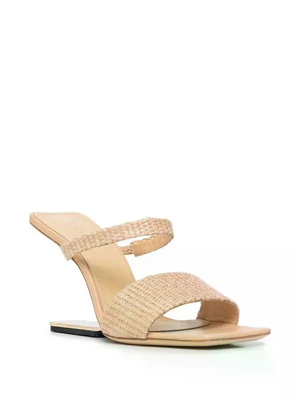 Cult Gaia Rene Geometric Heel Sandals